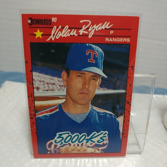 Donruss | Other | 99 Donruss Nolan Ryan 5000ks Baseball Card 659 Texas ...